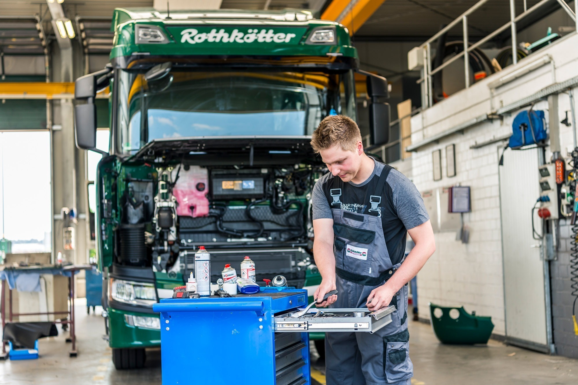 truck workshop - Rothkötter